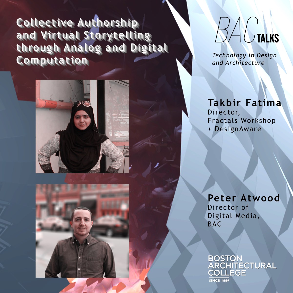 BAC Talks / Boston Architectural College – DesignAware