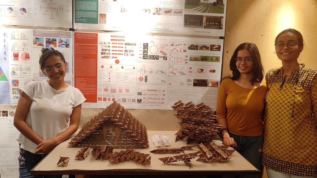 FLOCK: Interlocking Assemblies // CEPT Summer Exhibition 2022 – DesignAware